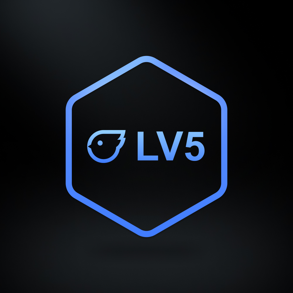Freee User Level 5 Badge | Freee.xyz